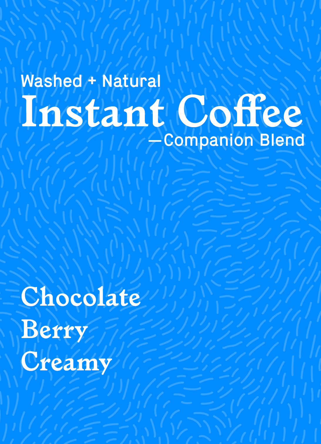 Instant Coffee - Companion Blend – Little Wolf Coffee